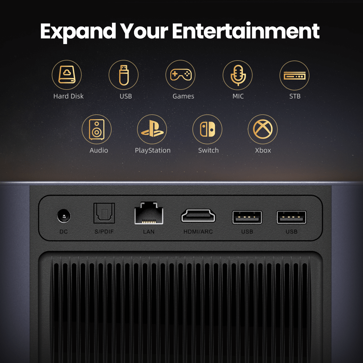 Dangbei Neo Mini Portable 1080p Projector with Native Netflix | Dangbei US