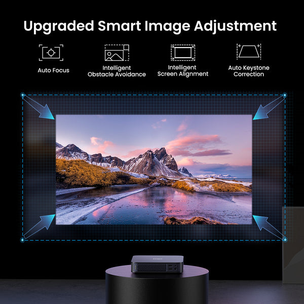 Dangbei Atom Google TV Mini Laser Projector with Built-in Netflix ...